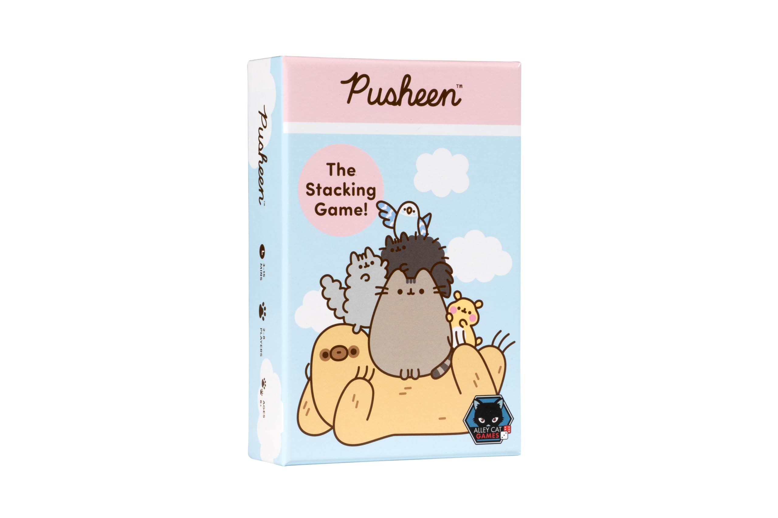 Alley Cat Games Pusheen The Stacking Board Game - Adorable Cat-Themed ...