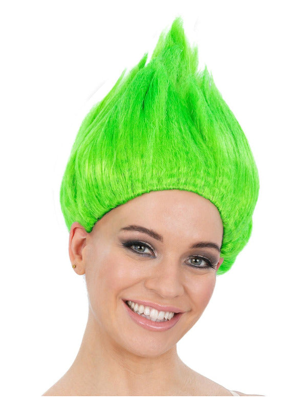 90s Troll Wig Green – Mad Distribution Costumes Australia