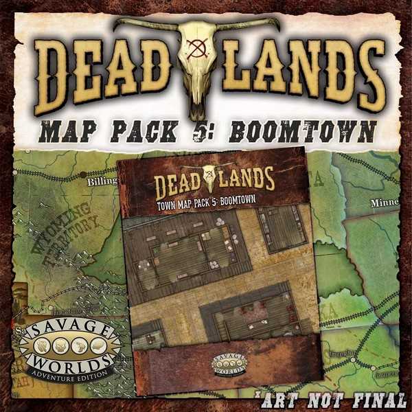 Deadlands: The Weird West Map Pack 5: Boomtown – Mad Distribution Costumes Australia