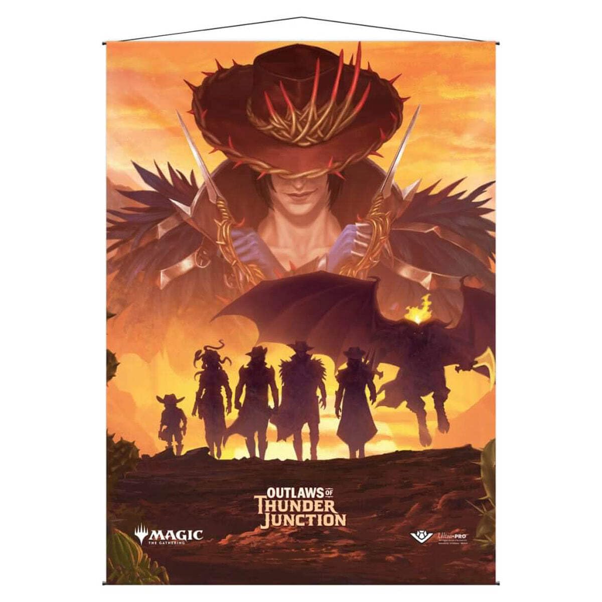 Outlaws of Thunder Junction Wall Scroll Gang Silhouette for MTG – Mad ...