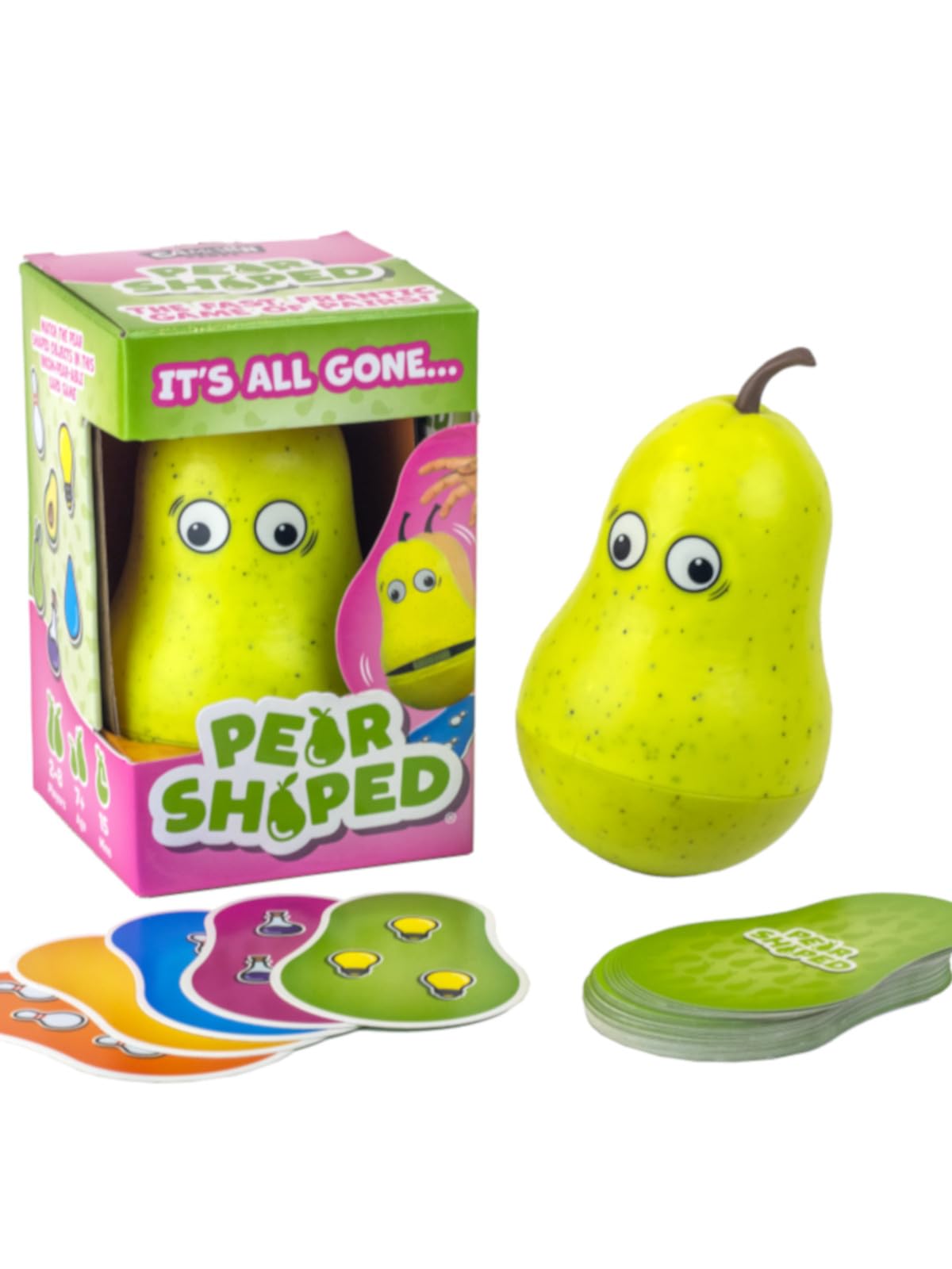 GWDev | Pear Shaped | Party Game | Ages 7+ | 2-8 Players | 15 Minutes ...