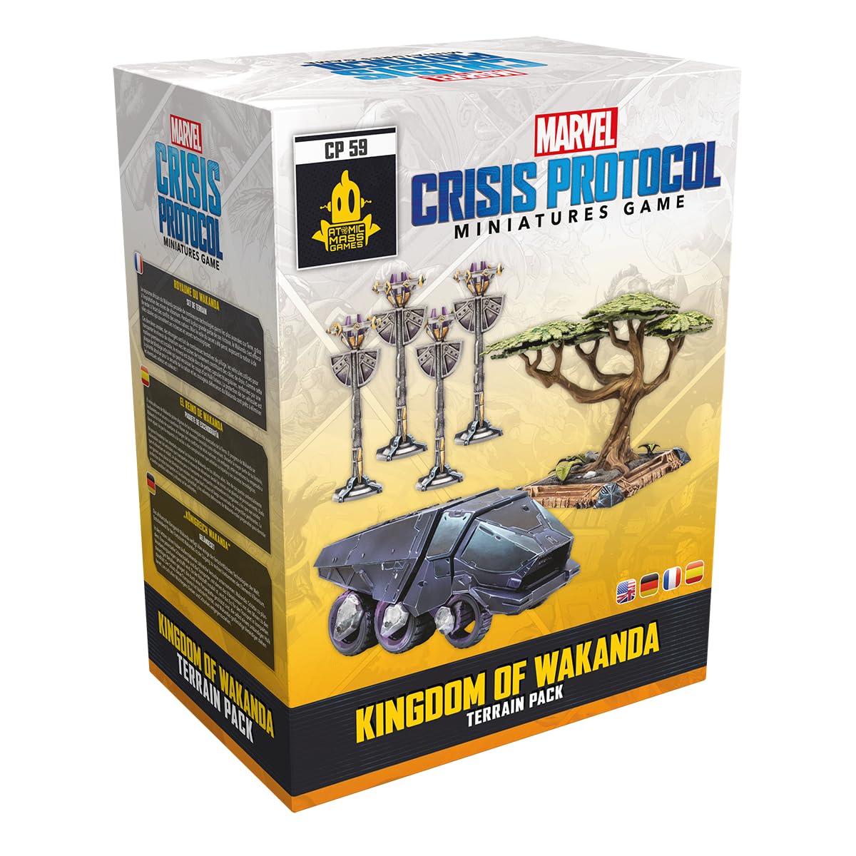 Atomic Mass Games Marvel: Crisis Protocol Kingdom of Wakanda Terrain E ...