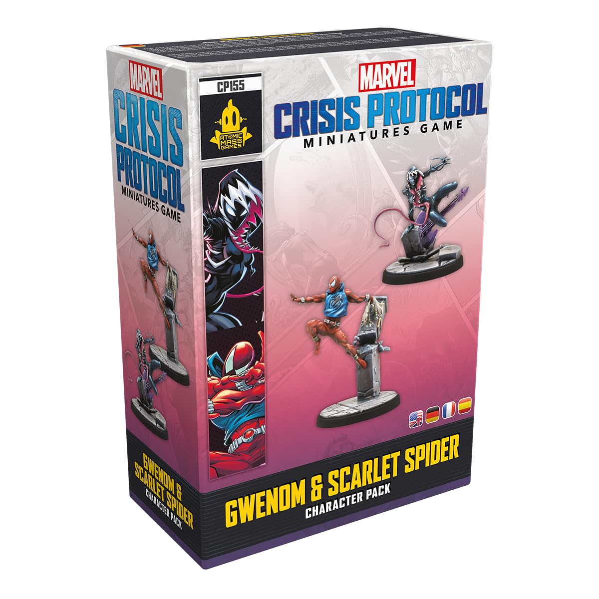 Atomic Mass Games Marvel: Crisis Protocol Gwenom & Scarlet Spider Char ...