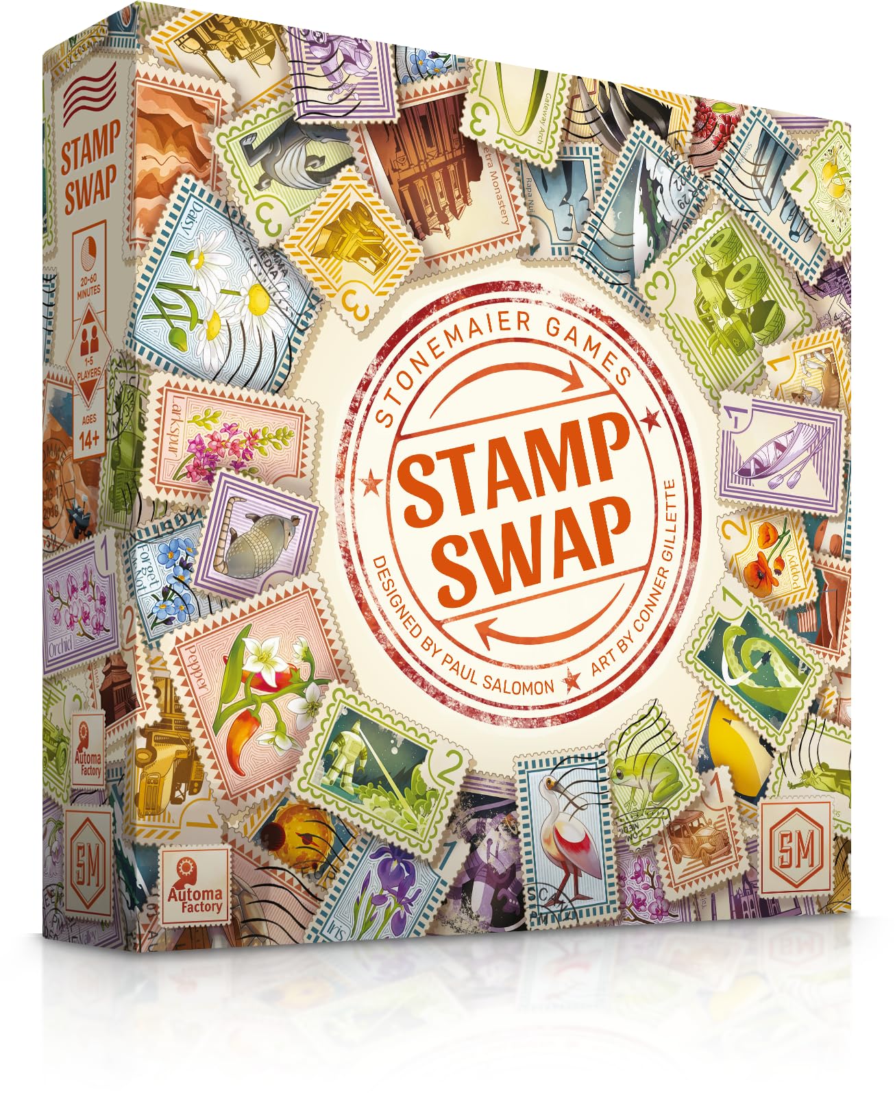 Stonemaier Games: Stamp Swap | A Competitive Stamp Collecting Strategy ...