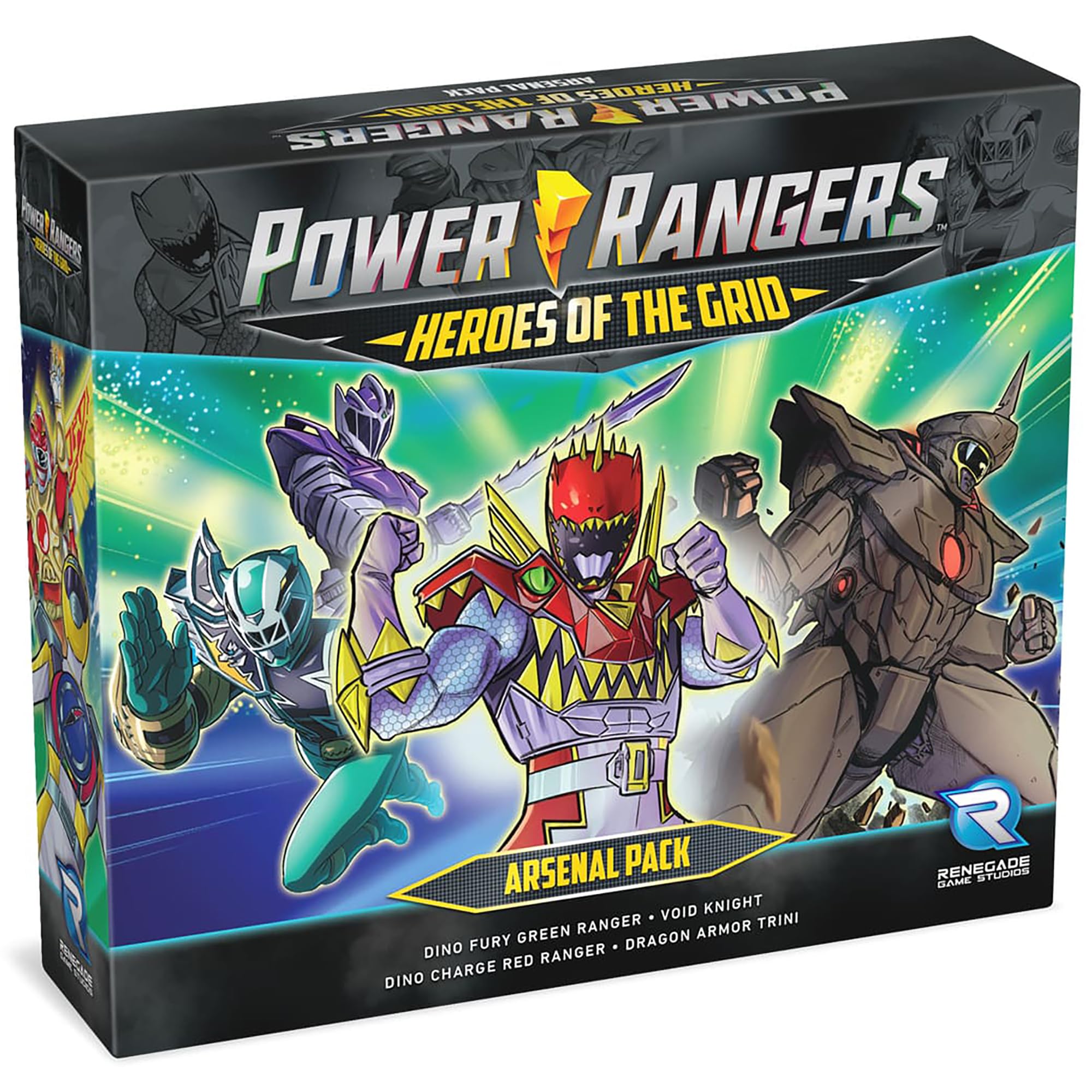 Renegade Game Studios: Power Rangers: Heroes of The Grid: Arsenal Pack ...
