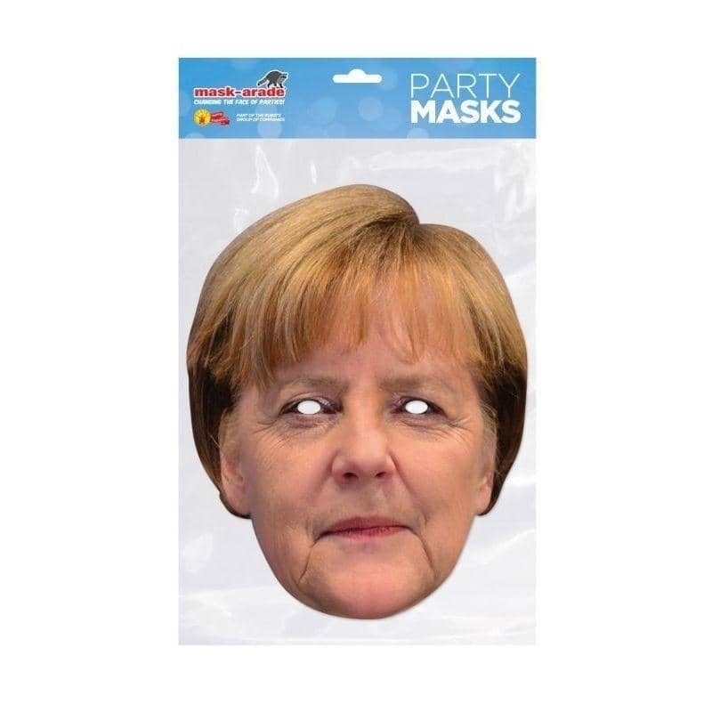 Angela Merkel Face Mask V2 – Mad Distribution Costumes Australia