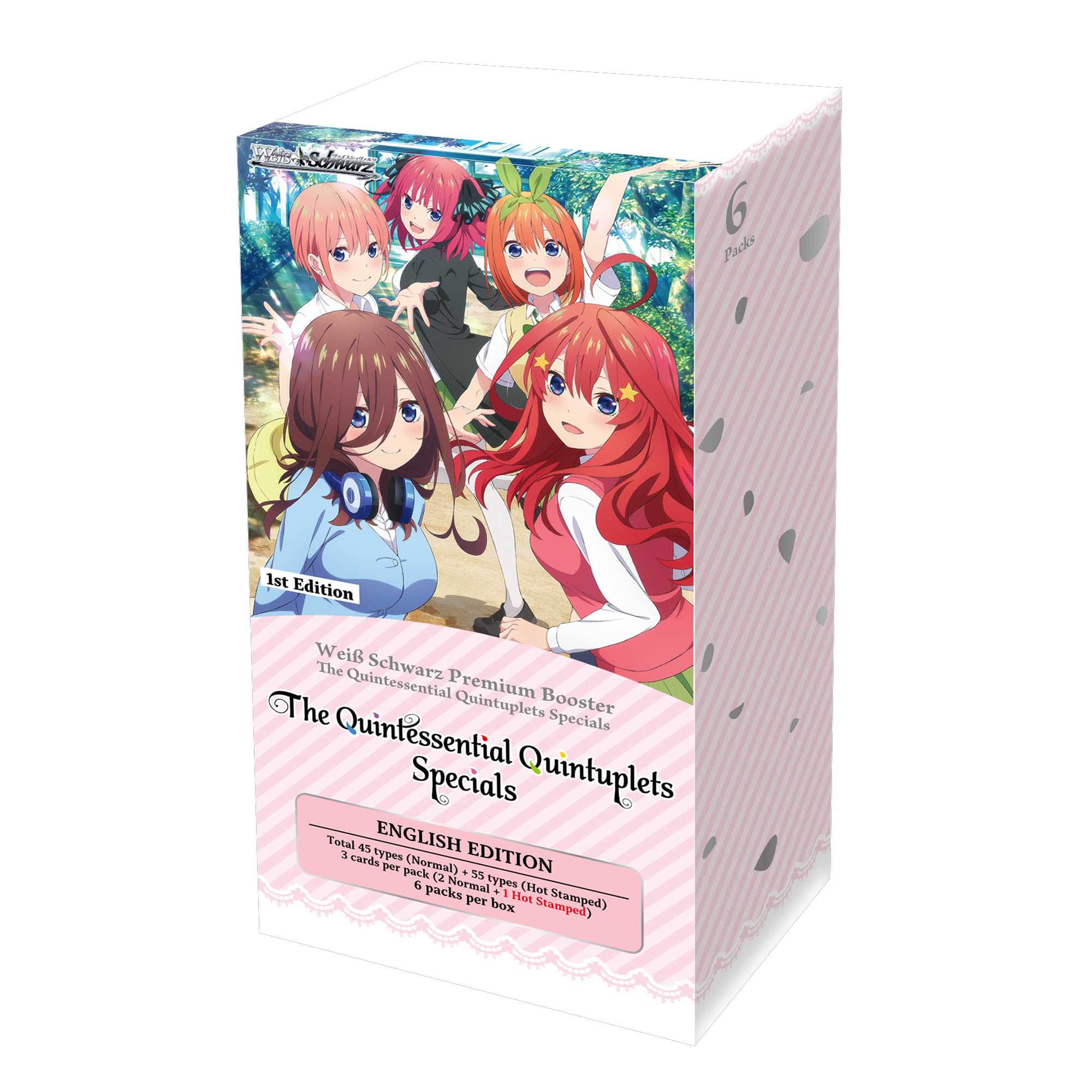 Weiß Schwarz Premium Booster: The Quintessential Quintuplets Specials ...