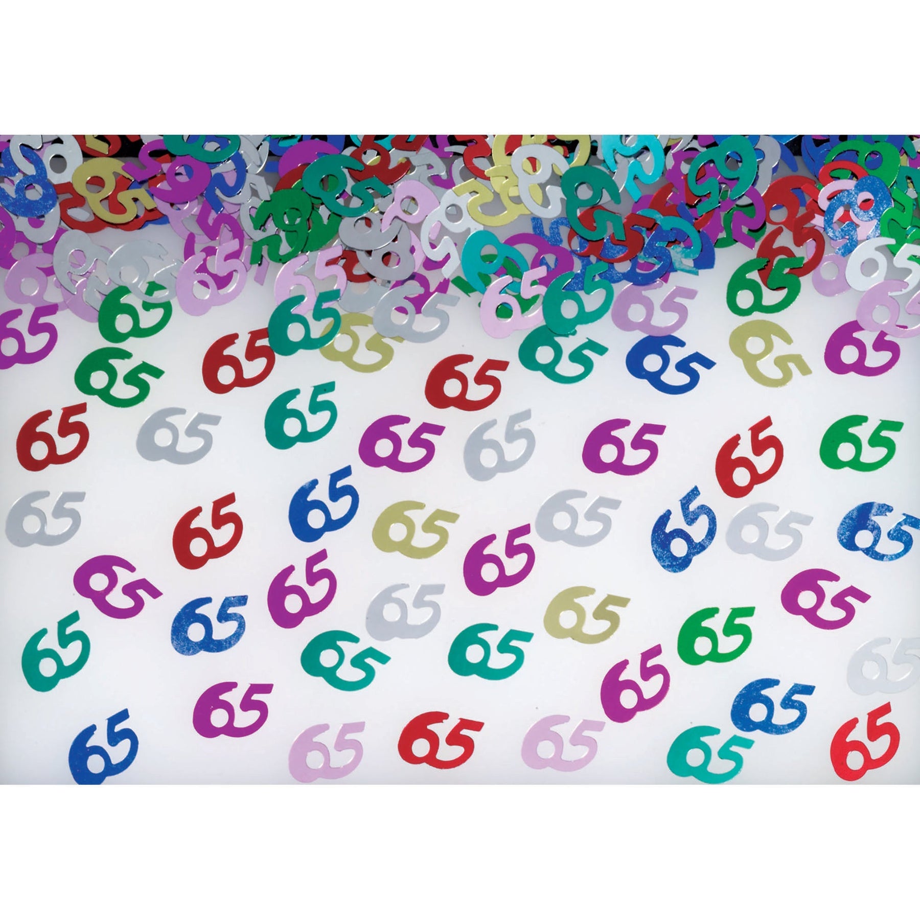 Confetti No. 65 Birthday Celebration Table Decoration – Mad ...