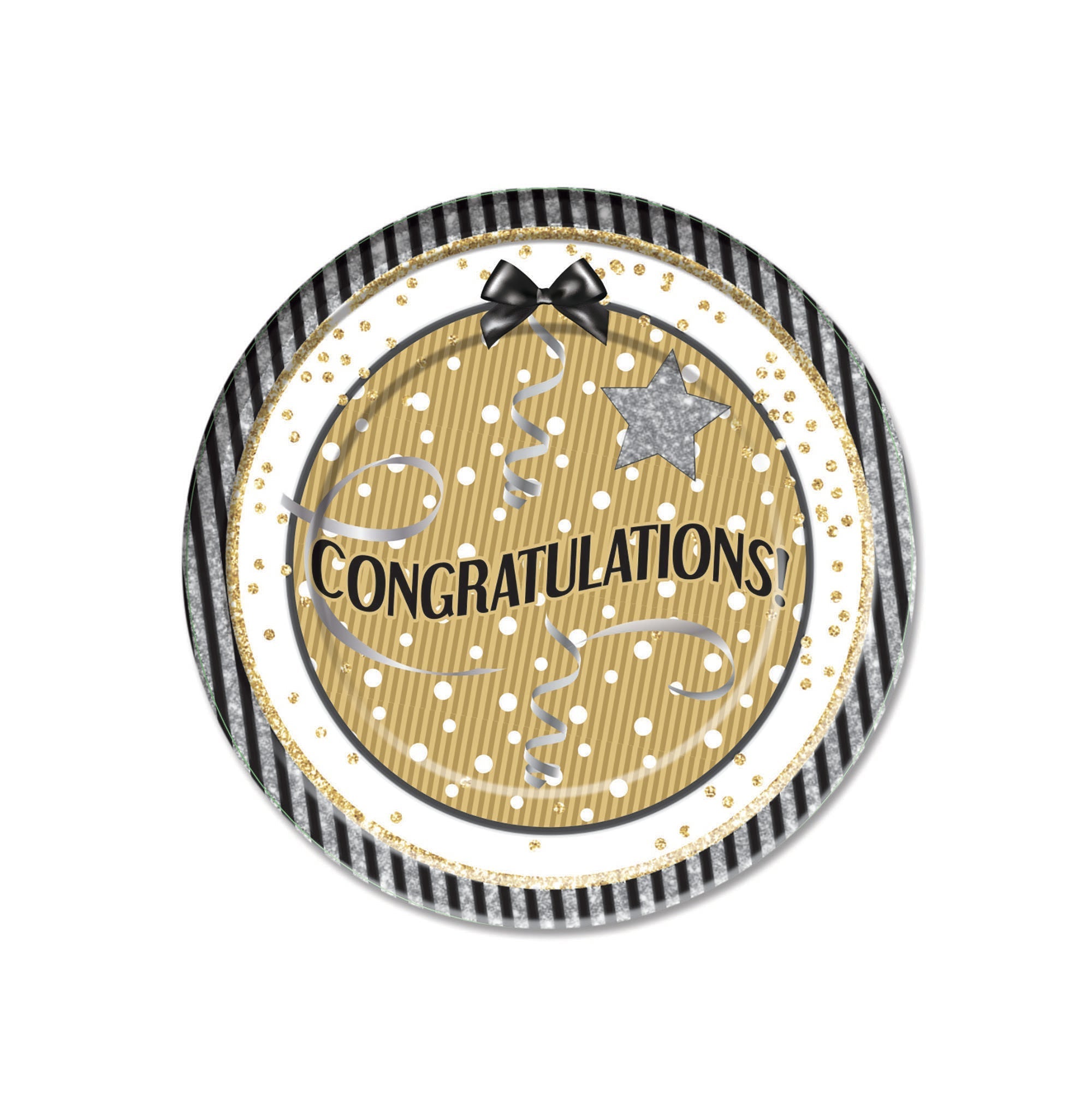 Congratulations Small Plates – Mad Distribution Costumes Australia