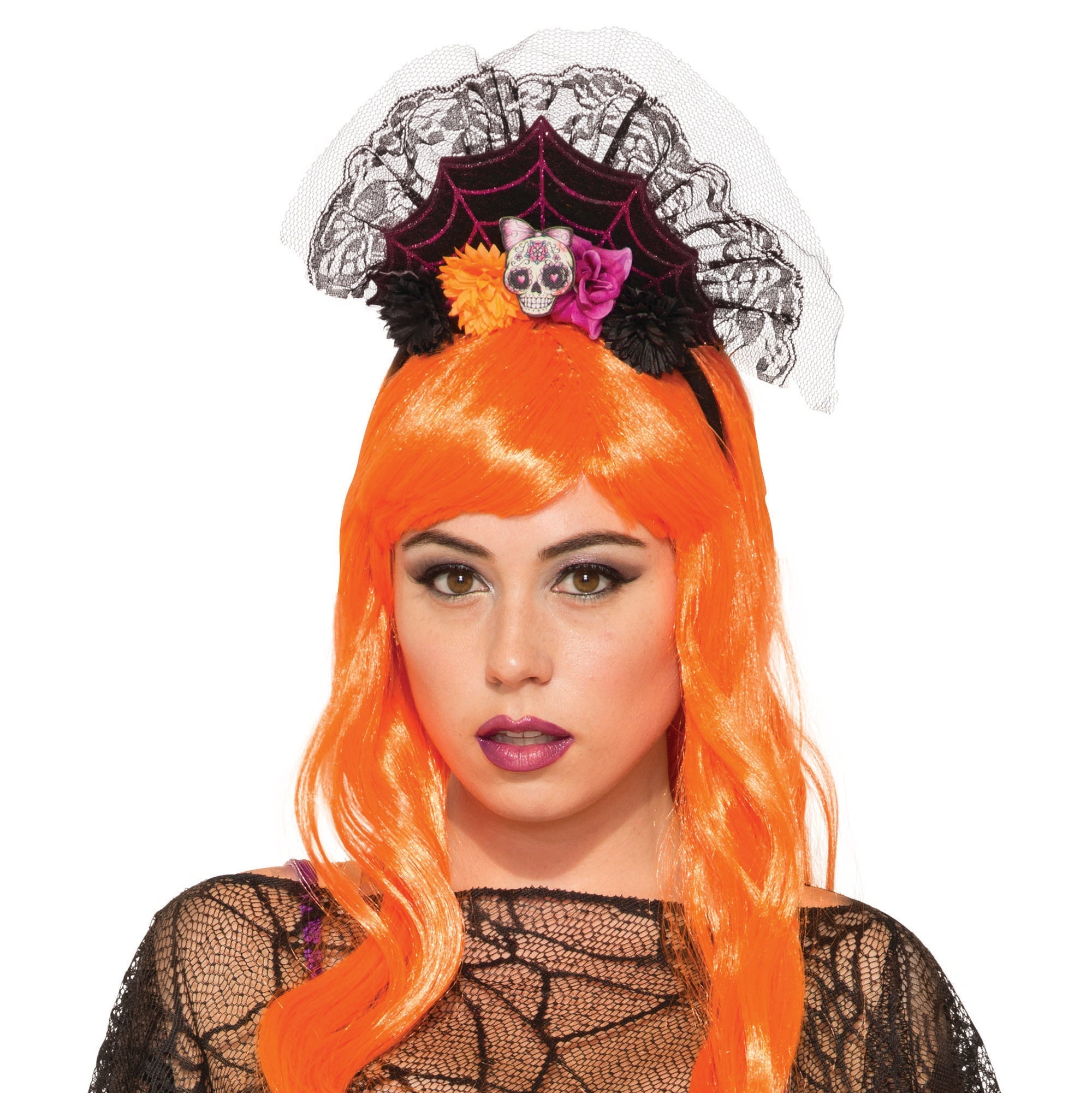 Day Of The Dead Headband Costume Accessories Female – Mad Distribution ...