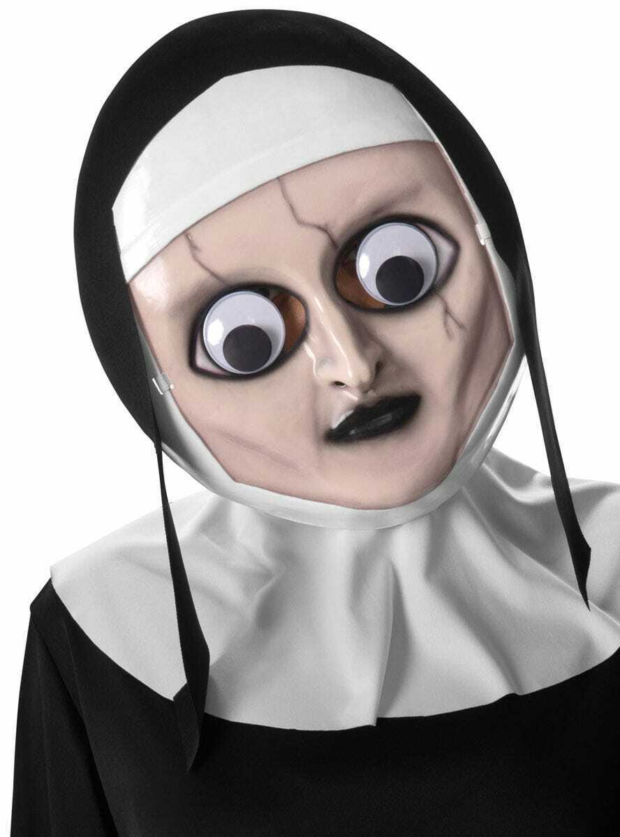 Demon Nun Googly Eyed Mask – Mad Distribution Costumes Australia