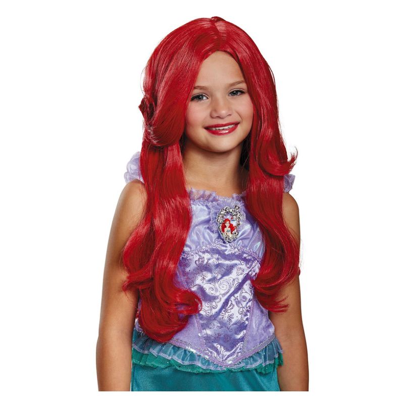 Disney Little Mermaid Ariel Deluxe Child Wig - Authentic Costume ...