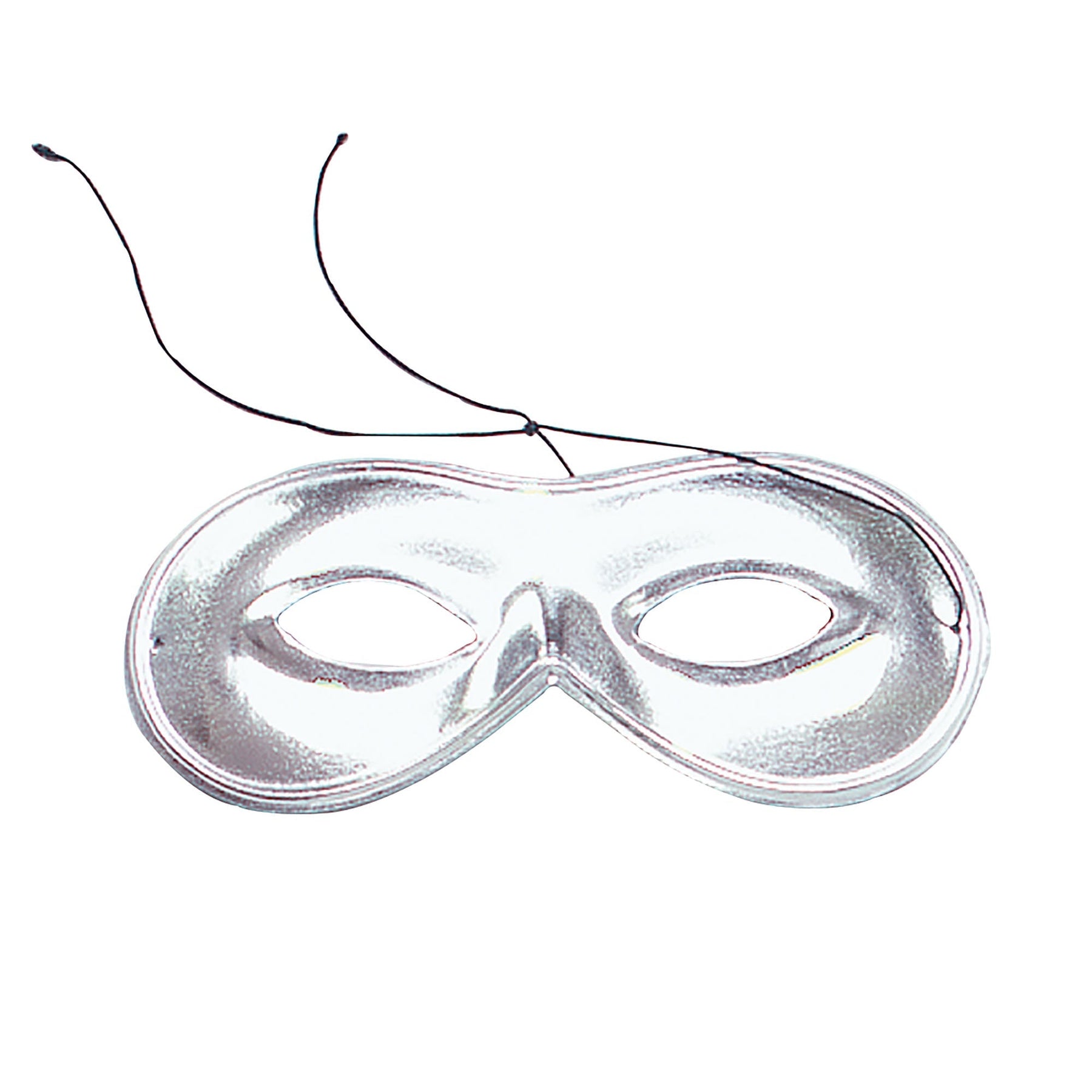 Domino Mask Silver Eye Masks Unisex – Mad Distribution Costumes Australia