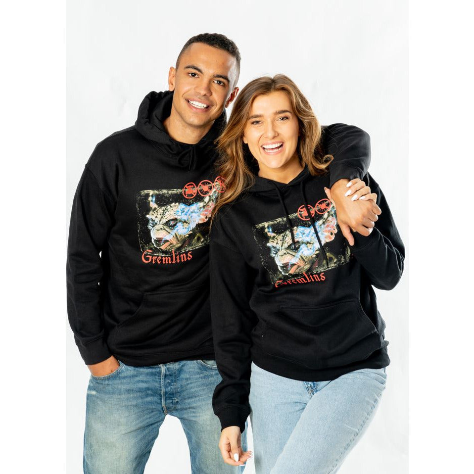 Gremlins Adult Unisex Black Smoke Hoodie – Mad Distribution Costumes ...