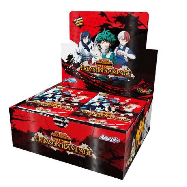 My Hero Academia CCG-Booster Display Series 2: Crimson Rampage – Mad ...