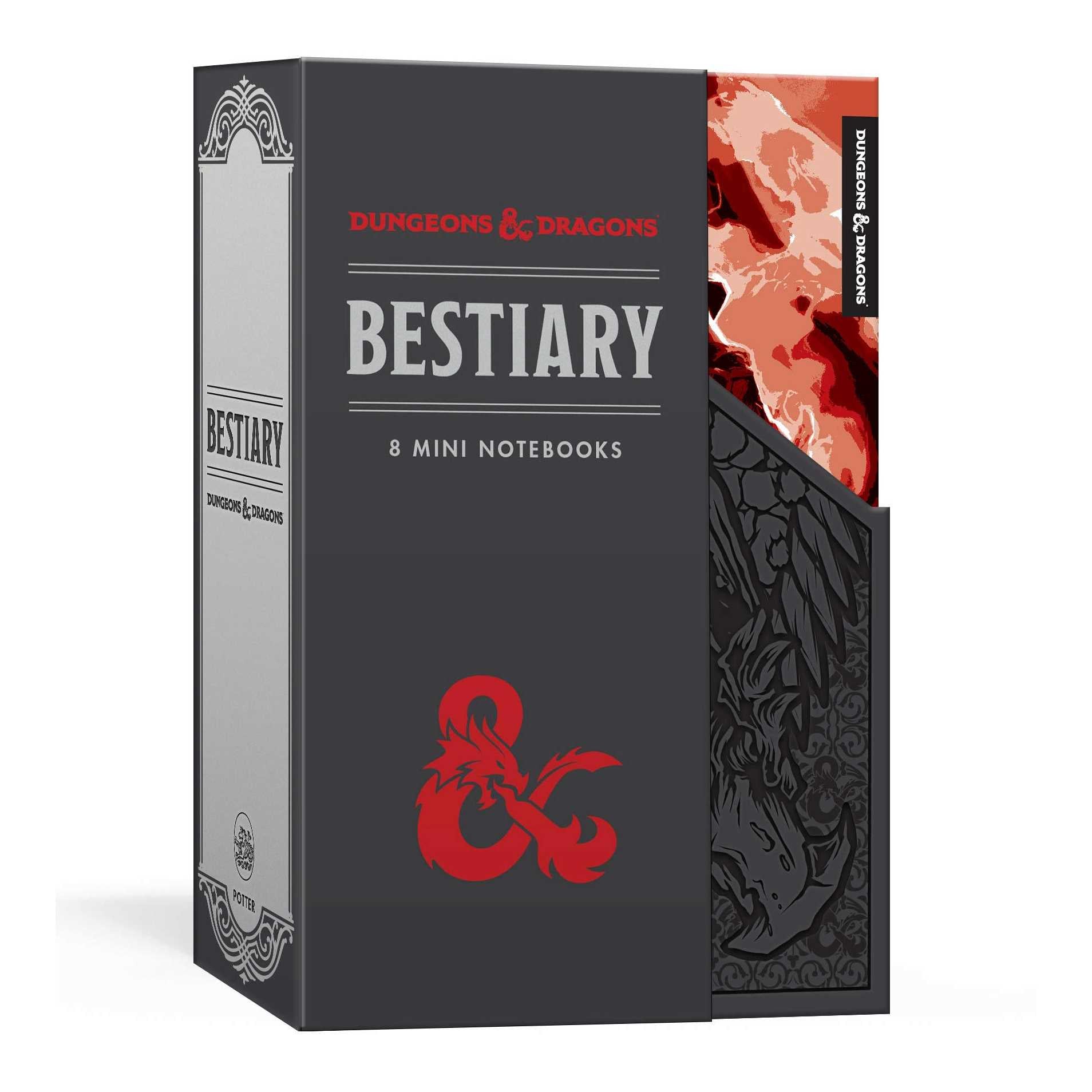 Dungeons & Dragons Bestiary Notebook Set – Mad Distribution Costumes ...
