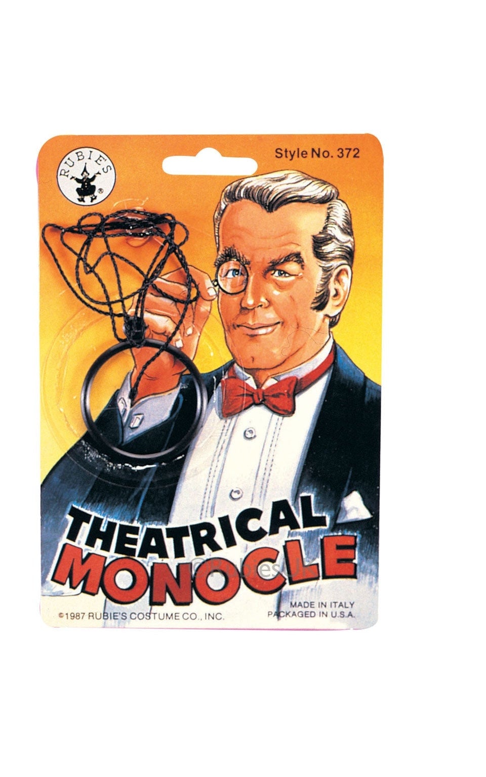 Real Glass Monocle With Lens – Mad Distribution Costumes Australia