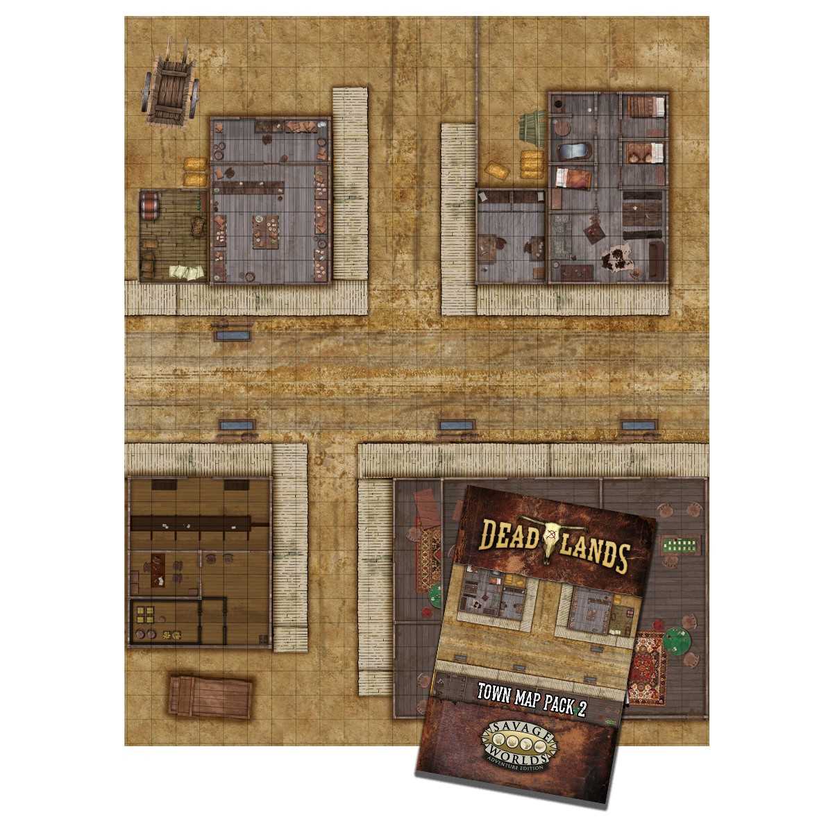 Deadlands Map Pack 2: Boot Hill – Mad Distribution Costumes Australia