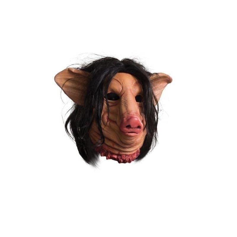 SAW Pig Face Overhead Latex Mask – Mad Distribution Costumes Australia