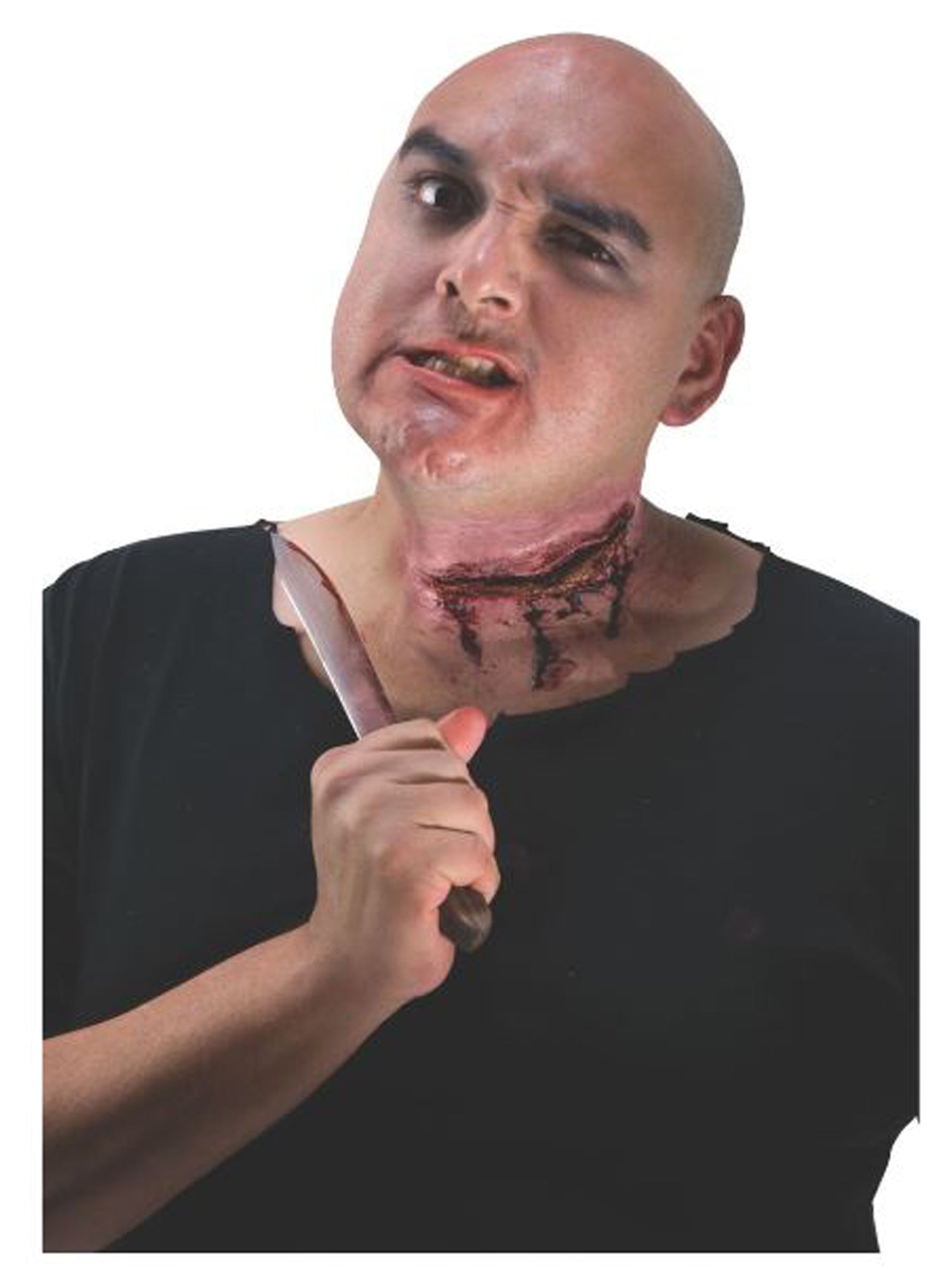Theatrical Effect Slit Throat – Mad Distribution Costumes Australia