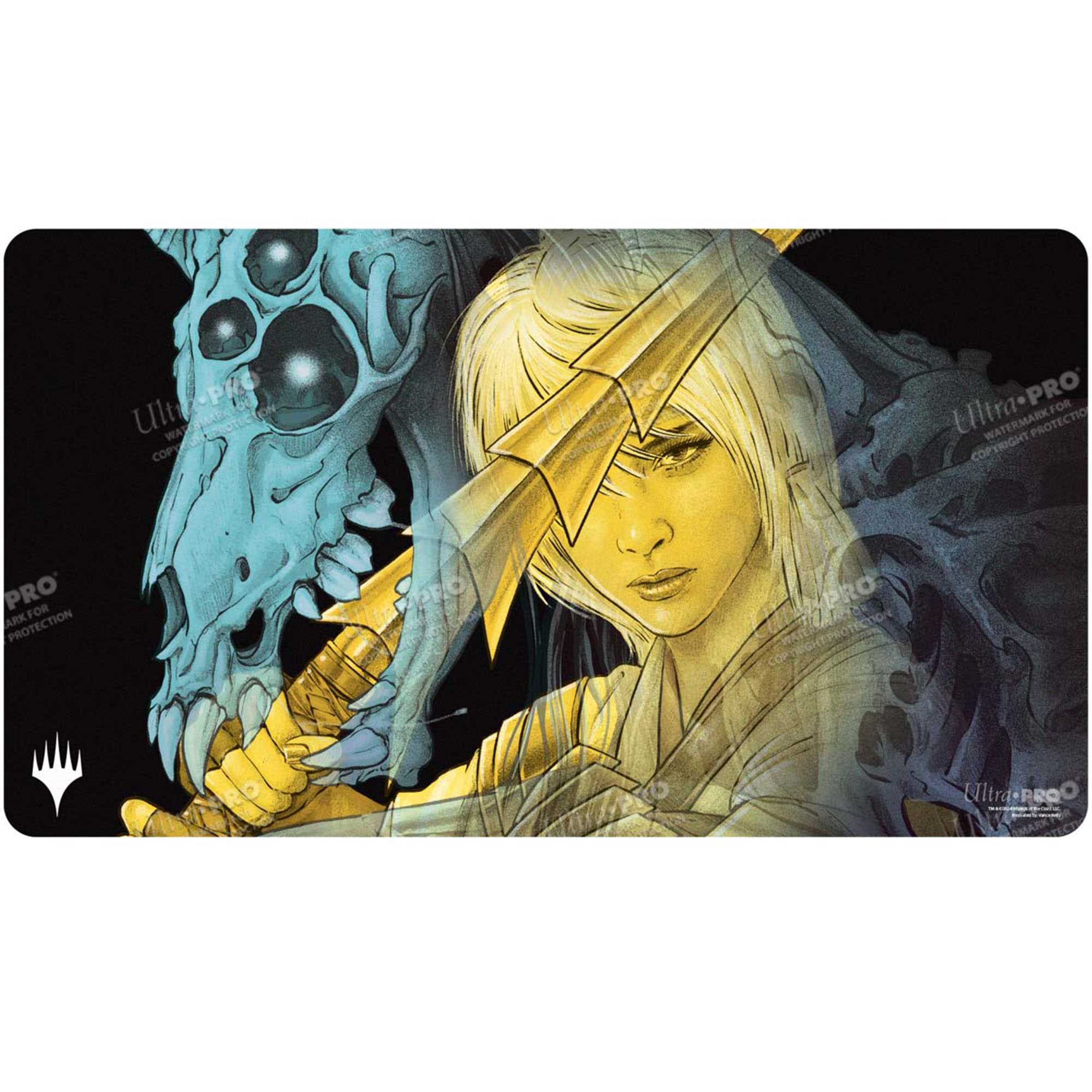Magic The Gathering Duskmourn Playmat Key Character Mythic 1 Wandering ...