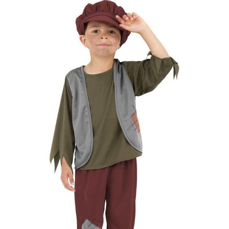 Victorian Poor Boy Costume Kids Oliver Twist Outfit – Mad Distribution ...