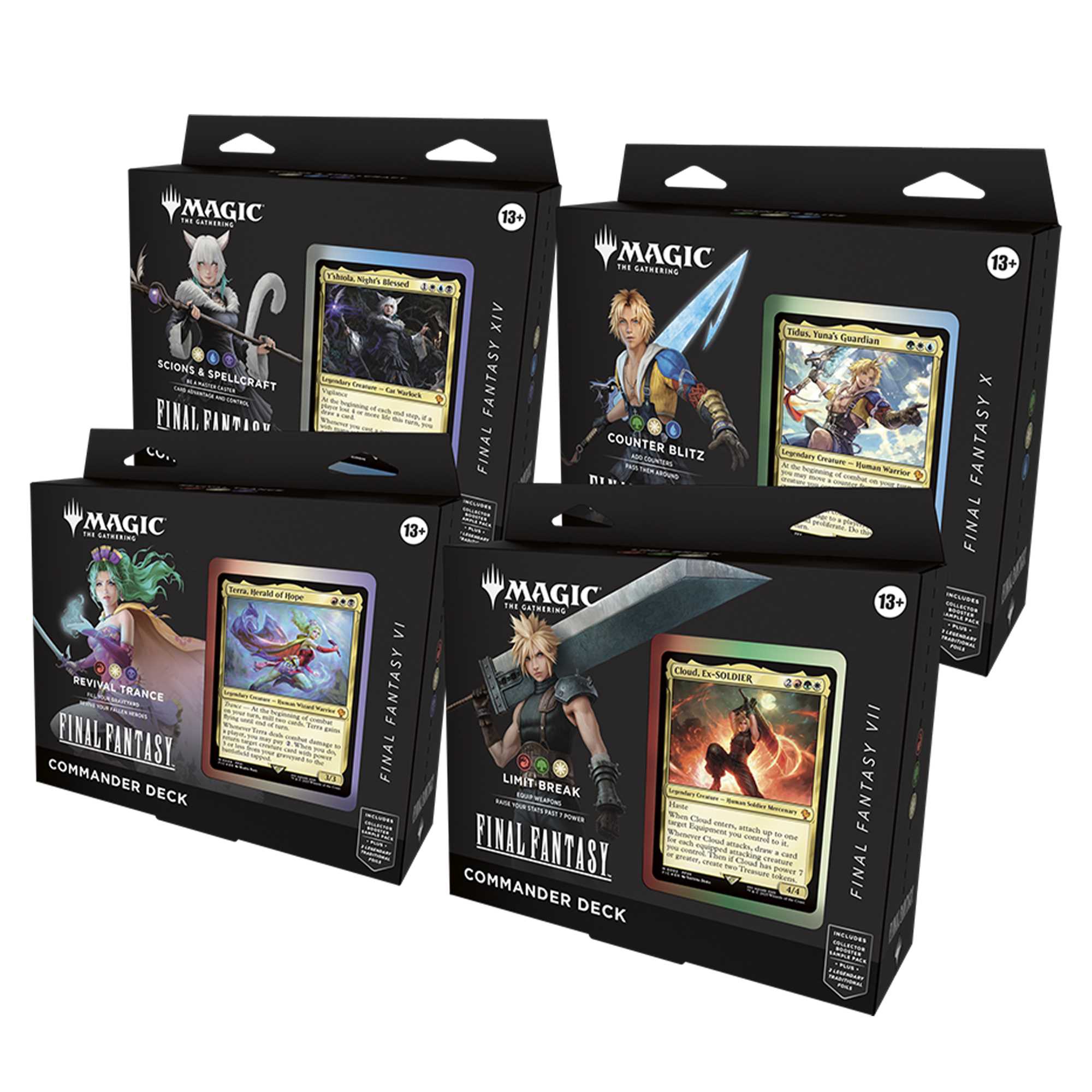 Magic: The Gathering: Final Fantasy Commander Deck – Mad Distribution ...
