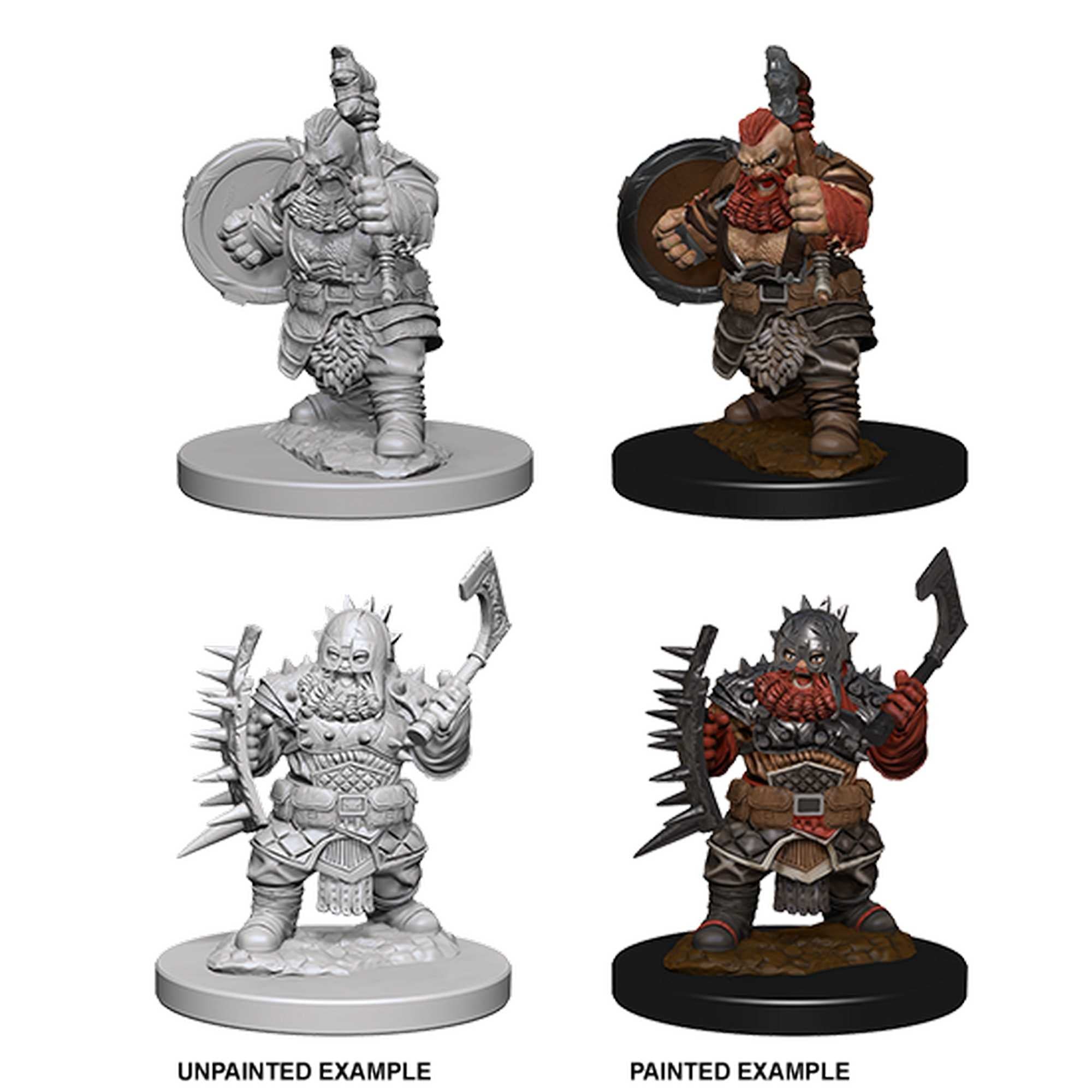 Pathfinder Deep Cuts Unpainted Miniatures: Dwarf Male Barbarian – Mad ...