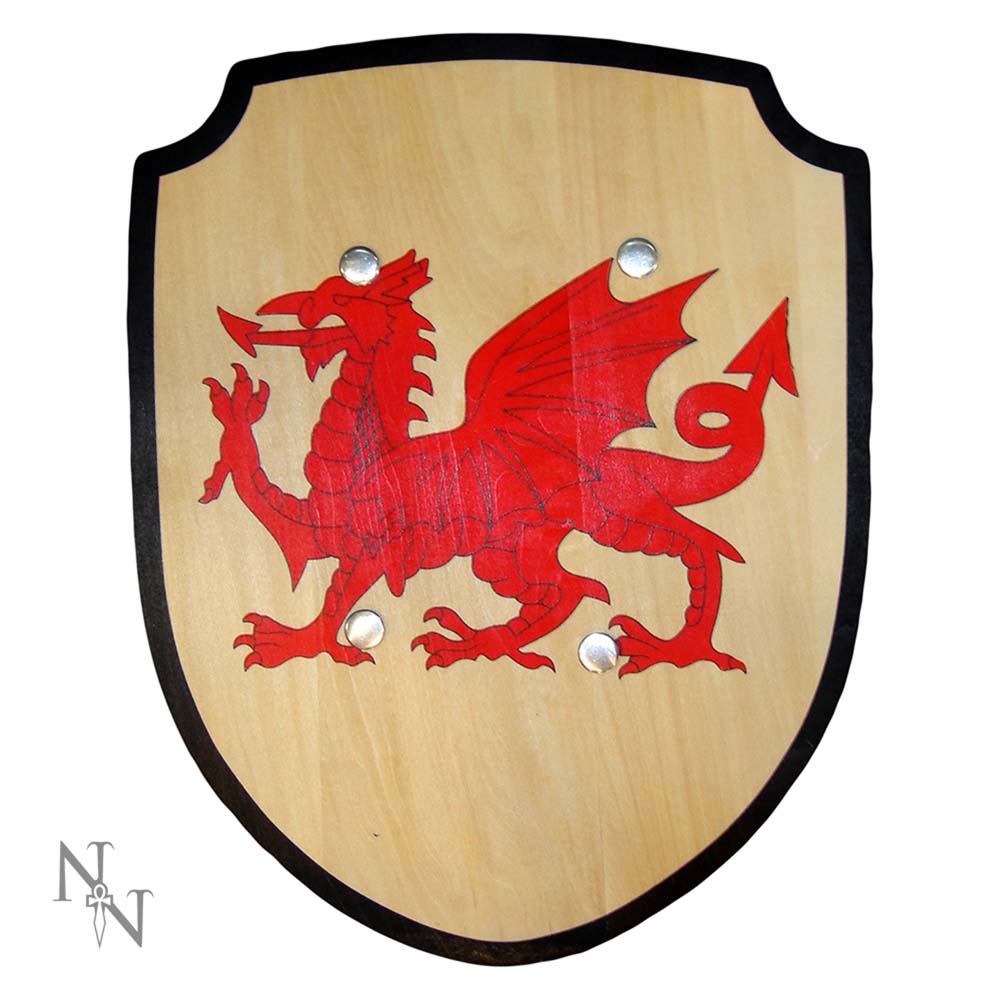Welsh Wooden Toy Shield 34cm – Mad Distribution Costumes Australia