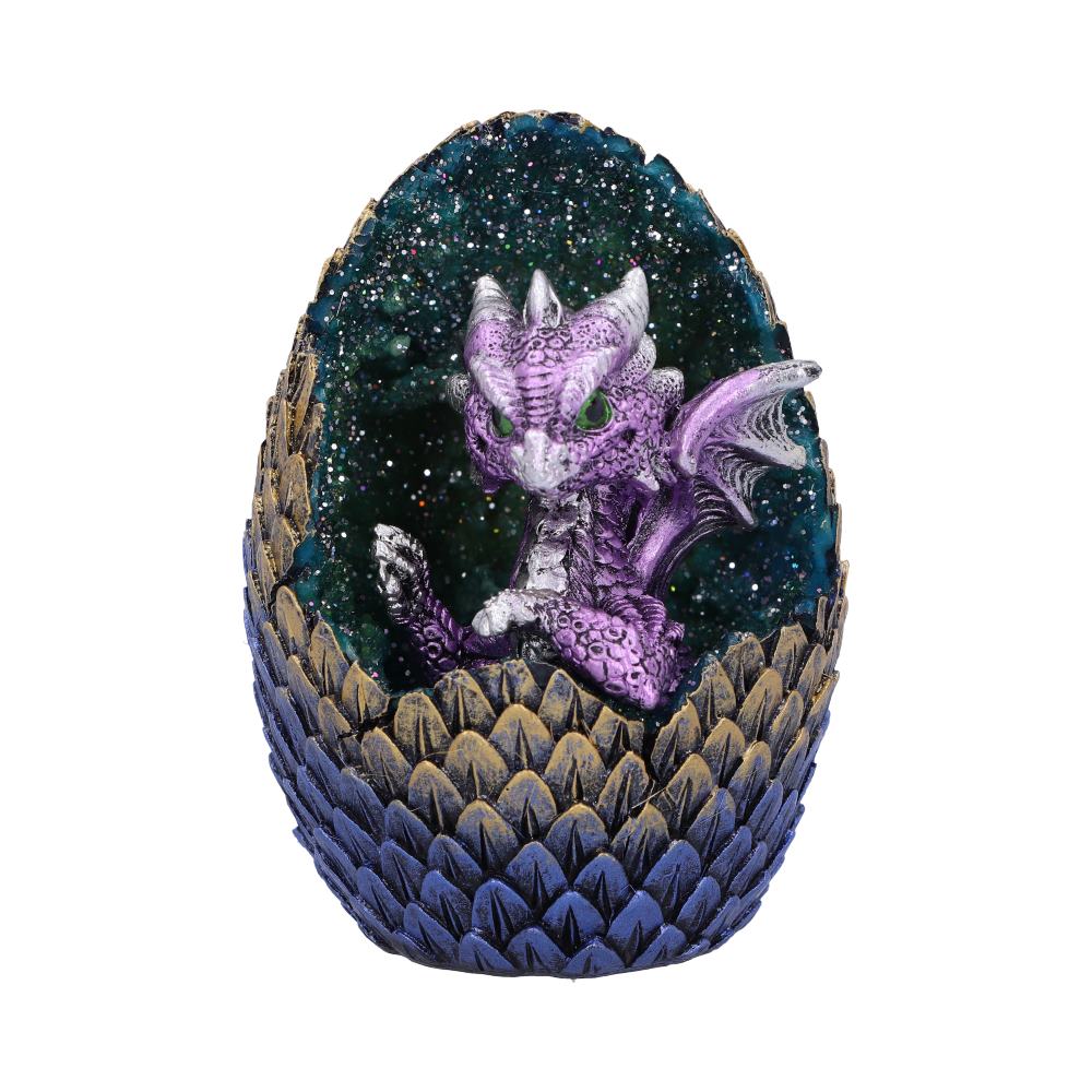 Purple Geode Home Glittering Hatchling and Egg Figurine 10.7cm – Mad ...